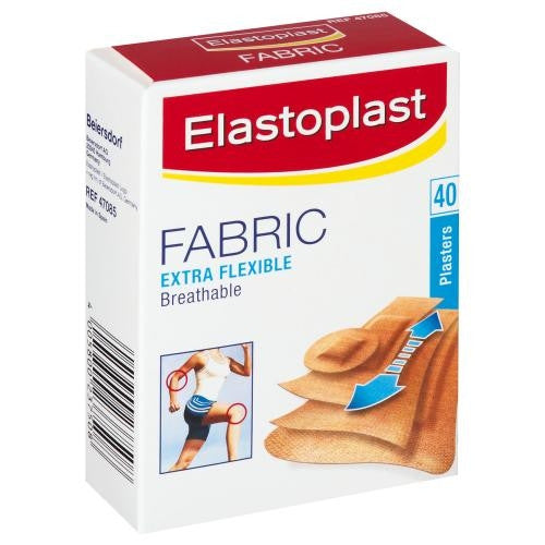 Elastoplast Fabric Plasters (40's) – Atlantic Medical Supplies cc