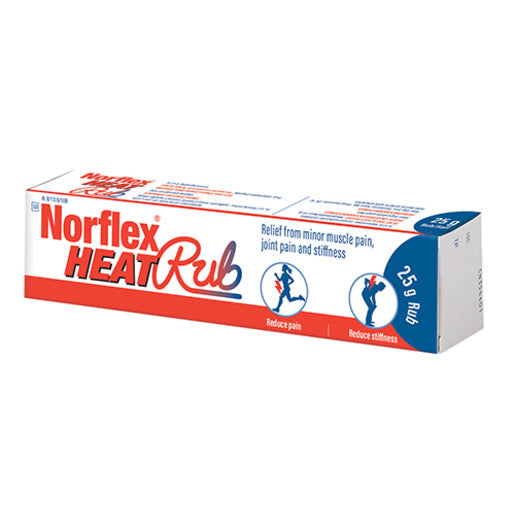 Norflex Heat Rub 25g – Atlantic Medical Supplies cc