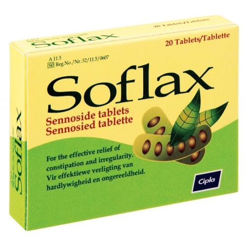 Soflax Sennoside 20 Tablets – Atlantic Medical Supplies cc