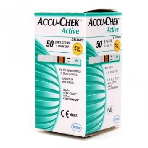 Accu-Chek Active Glucometer Test Strips – Atlantic Medical Supplies cc